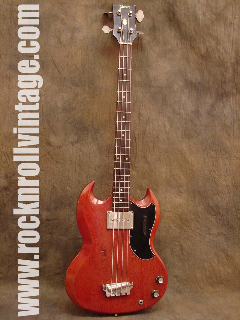 Photos of Vintage Gibson Bass Guitars and information